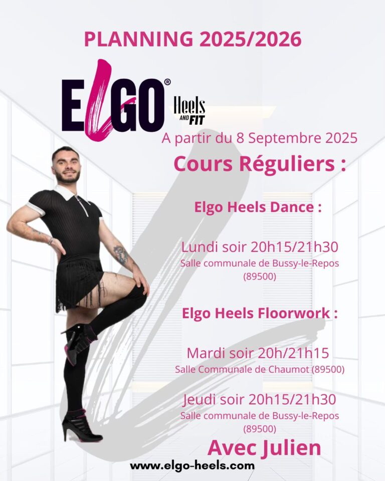 Cours les Lundis avec Julien à Bussy-le-Repos (89) - Elgo Heels