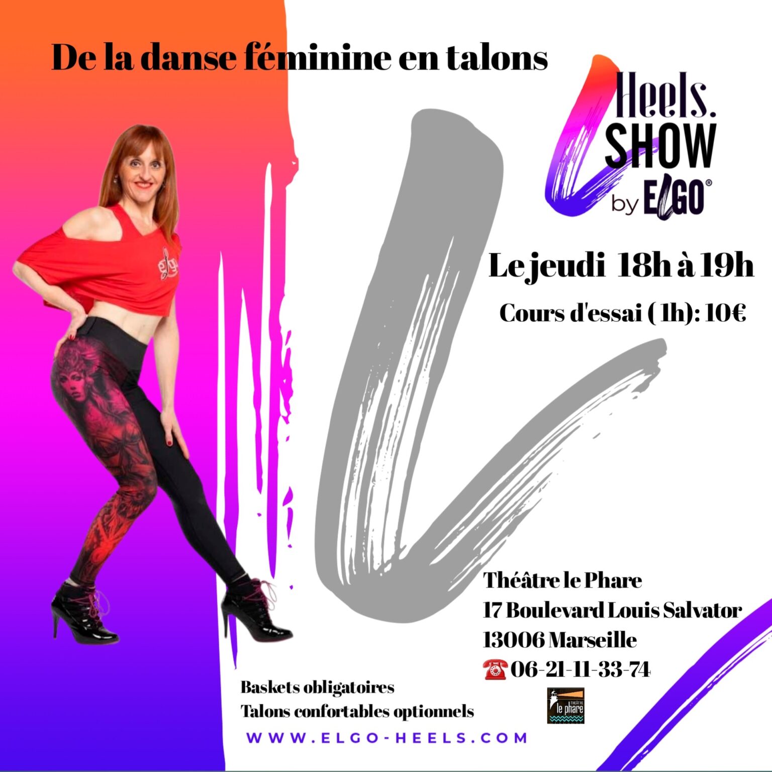 Cours les Jeudis avec La Nina à Marseille (13) - Elgo Heels